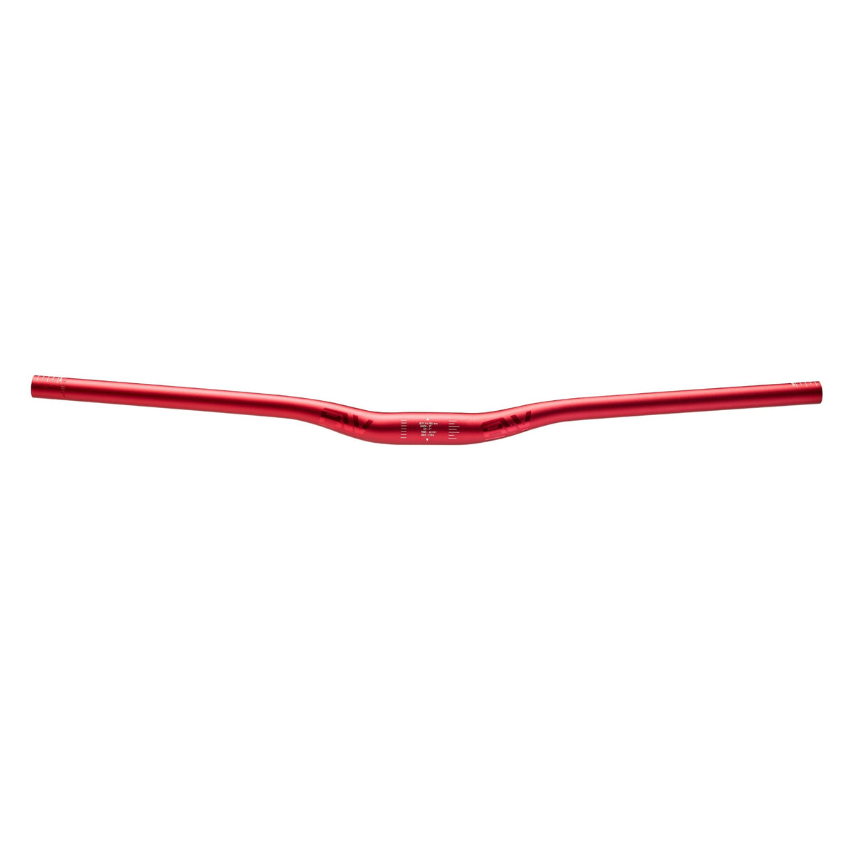 31.8mm x 760mm MTB Handlebar - Red 20mm Rise – Iconic Bicycles