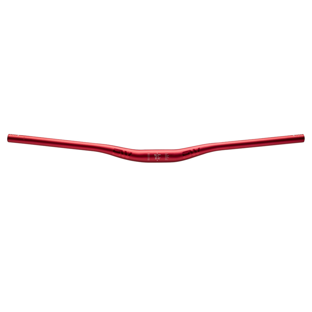 35mm x 780mm MTB Handlebar - Red 20mm Rise – Iconic Bicycles